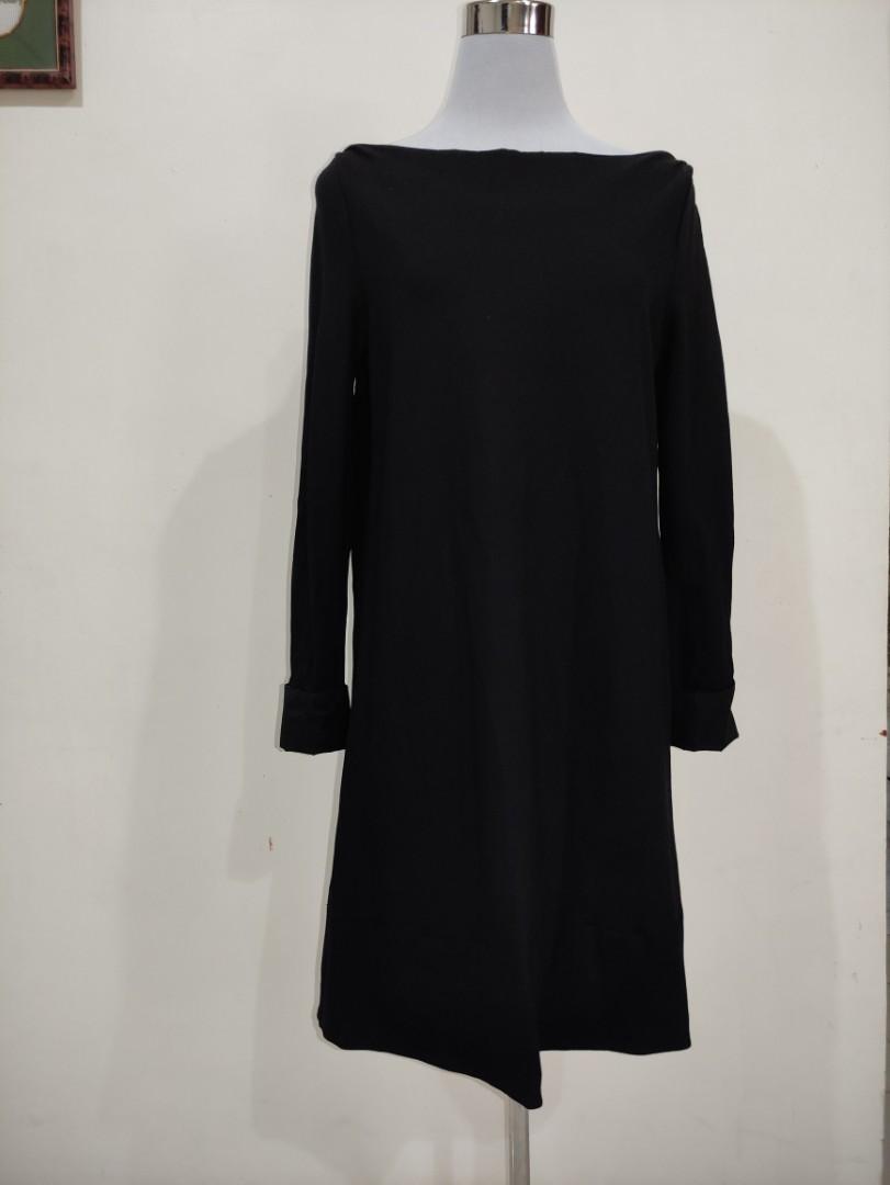 COS Sabrina Cut Dress (Black), Women's Fashion, Dresses & Sets, Dresses ...