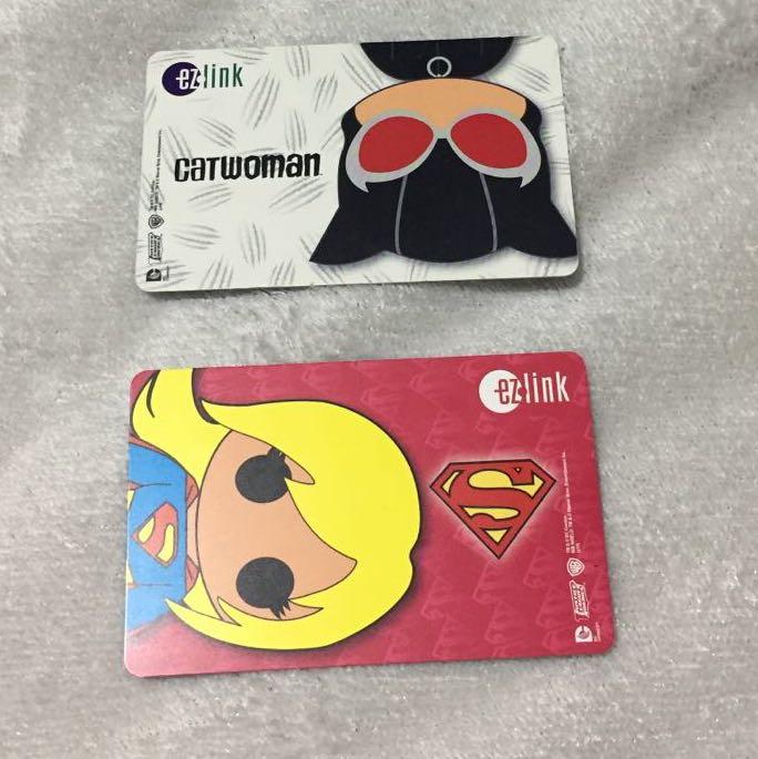 DC Comics x EZ-Link MRT Cards (Singapore MRT Cards), Tickets & Vouchers ...