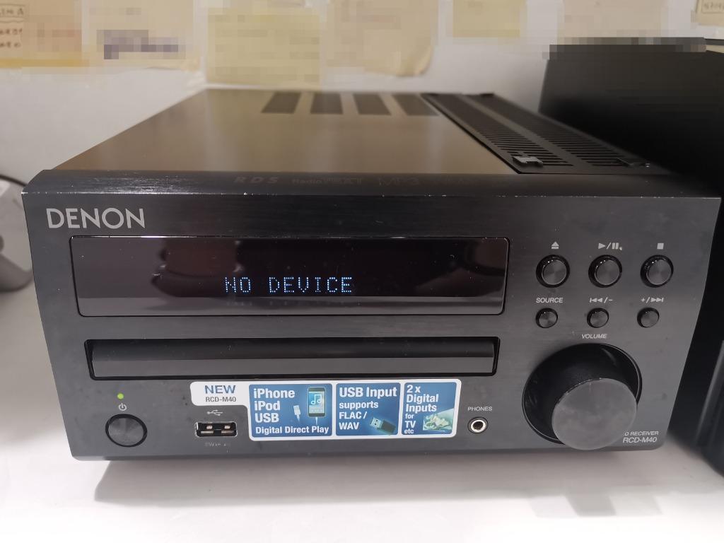 Denon D-M40bk micro hifi system, Audio, Soundbars, Speakers ...