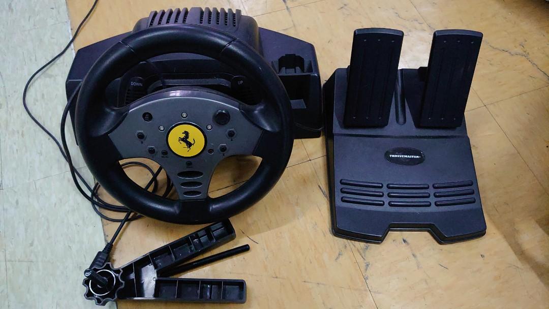 Dreamcast ferrari thrustmaster wheel 法拉利 軚盤, 電子遊戲, 遊戲機配件, 遊戲週邊商品 on ...