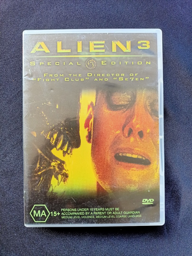 DVD Alien 3, Hobbies & Toys, Music & Media, CDs & DVDs on Carousell