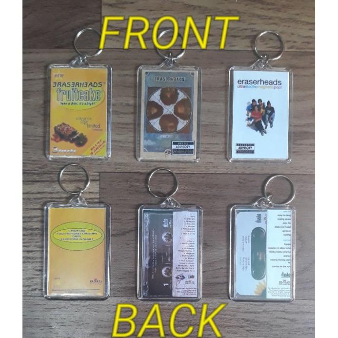 ERASERHEADS KEYCHAIN ALBUM DESIGN | LIMITED STOCKS ONLY, Hobbies & Toys ...