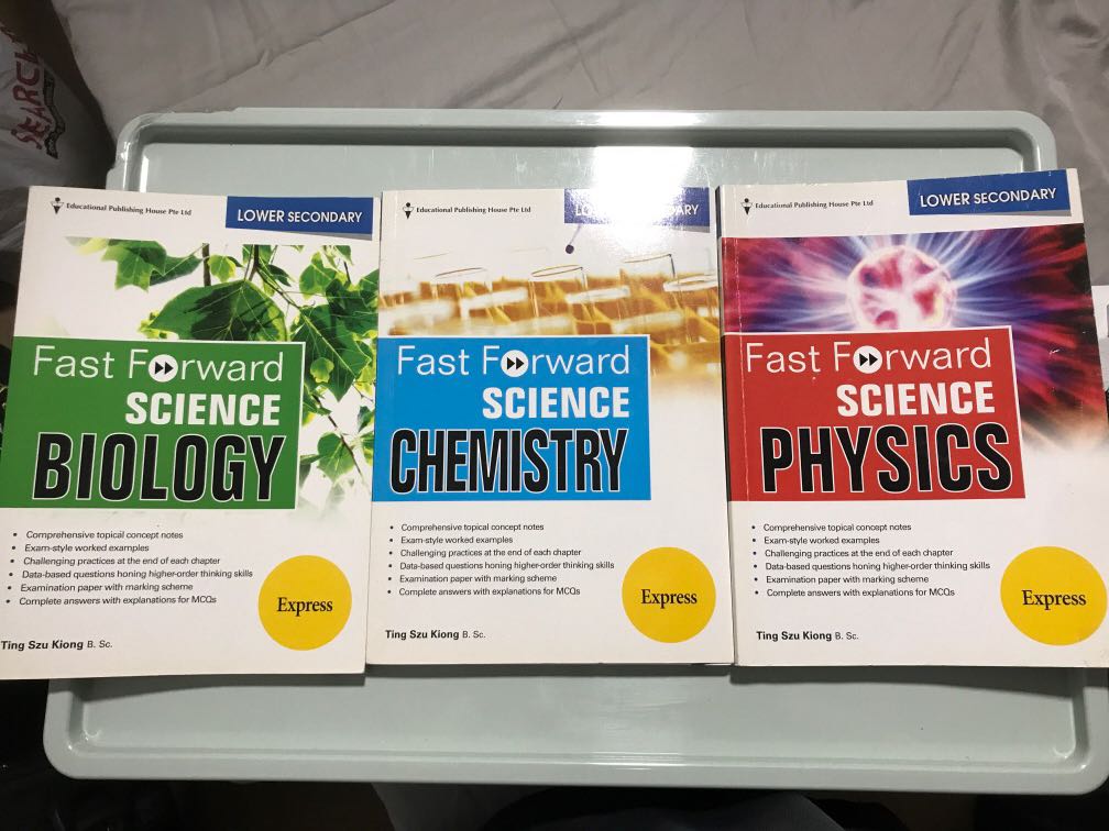 Fast Forward Science Chemistry/Biology/Physics, Hobbies & Toys, Books ...