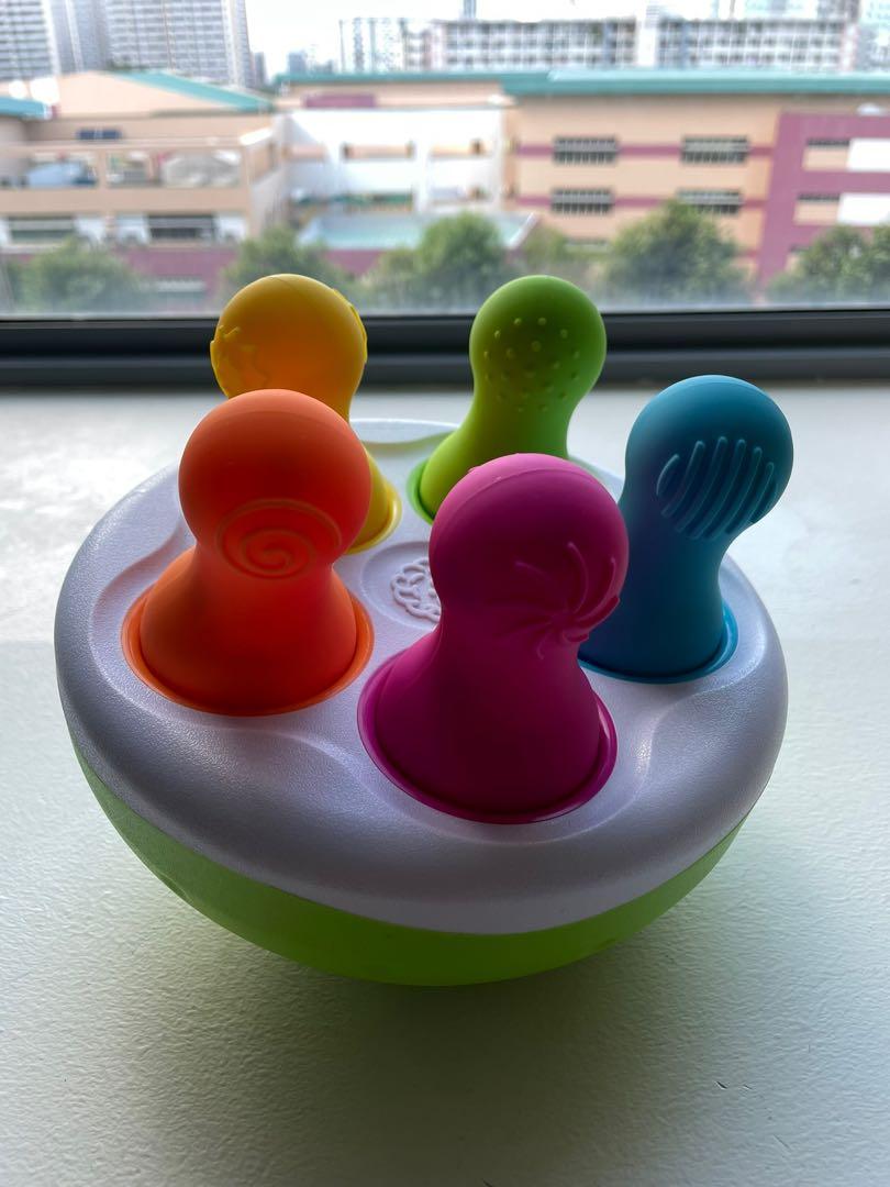 FatBrain Spinny Pins, Hobbies & Toys, Toys & Games on Carousell