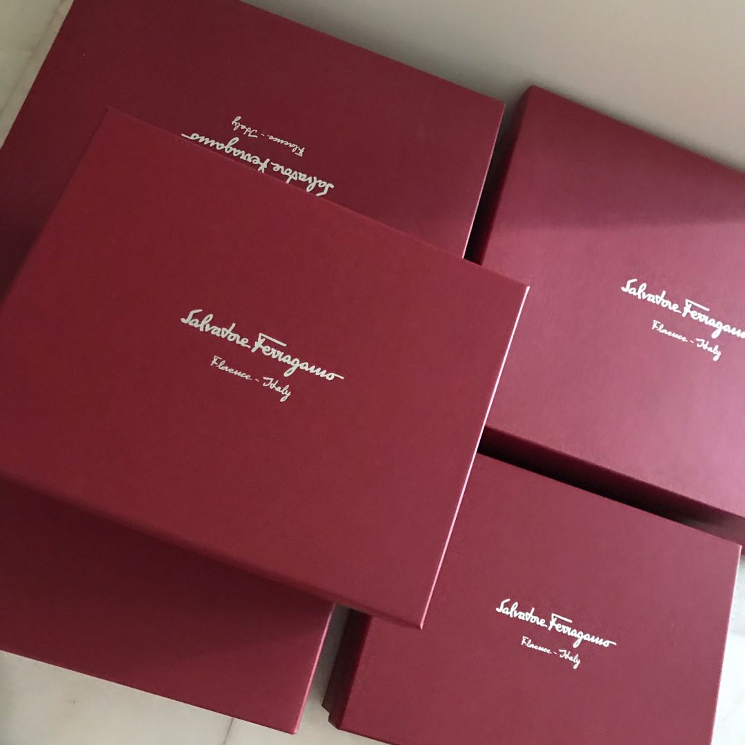 Ferragamo box, Furniture & Home Living, Home Improvement & Organisation ...