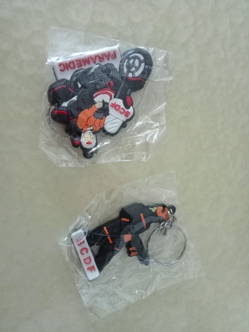 Free Keychain , SCDF, Everything Else on Carousell