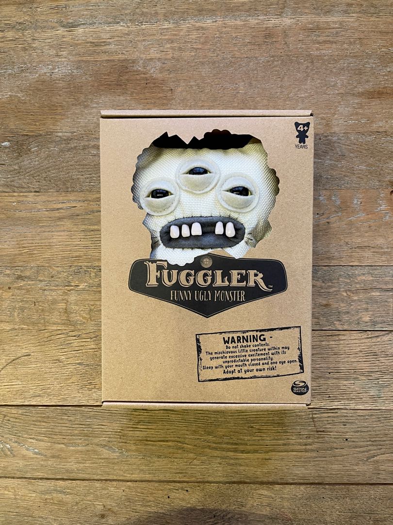 Fuggler Chase White Burlap GapTooth McGoo Annoyed Alien 9″ Plush Funny ...