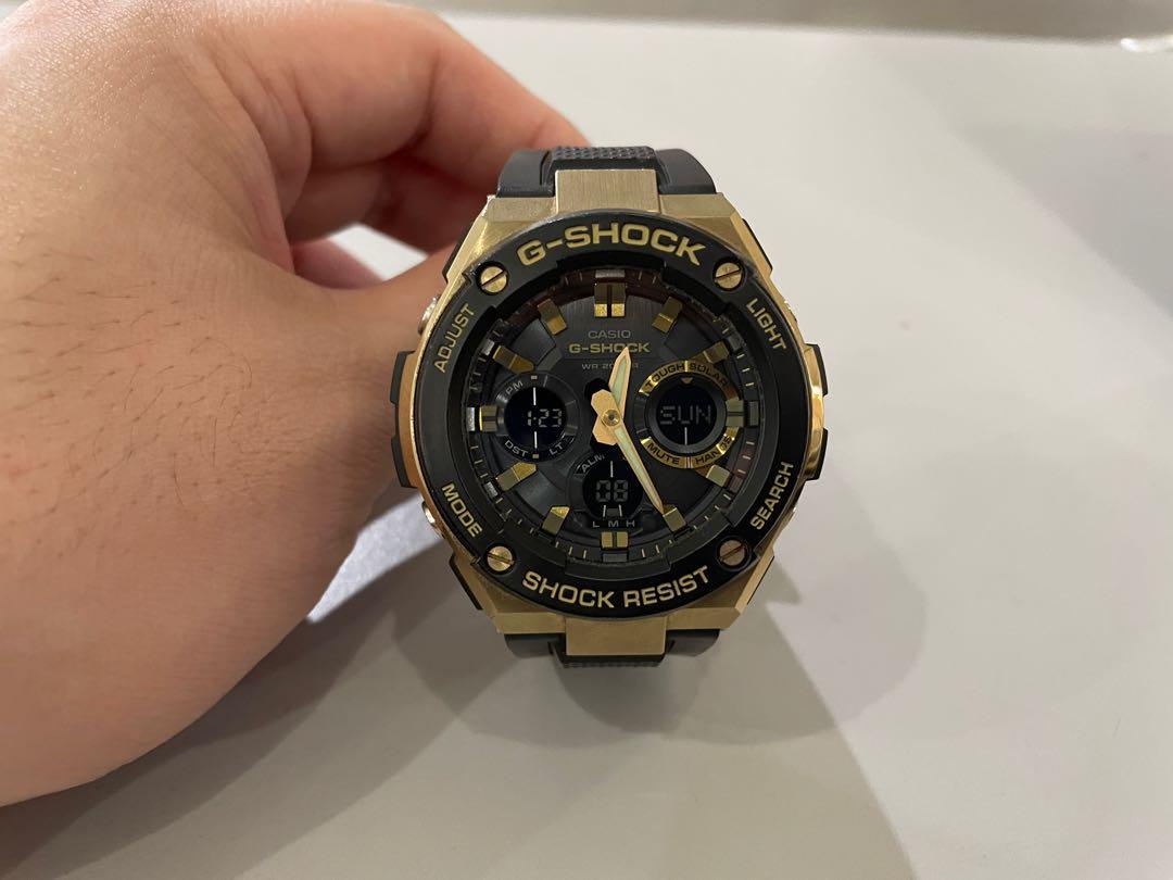 Casio G-Shock - G-Steel Gold Edition, Men's Fashion, Watches ...