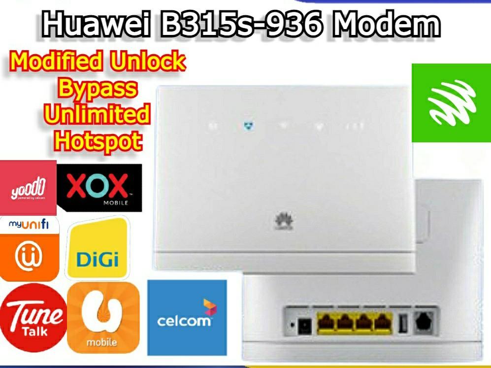 Huawei Modem B315s-936, Computers & Tech, Parts & Accessories ...