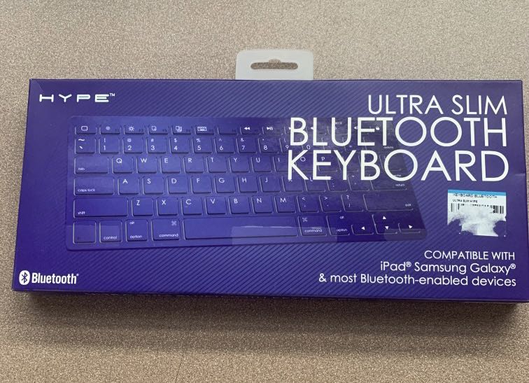 Hype Ultra Slim Bluetooth Keyboard, Computers & Tech, Parts ...