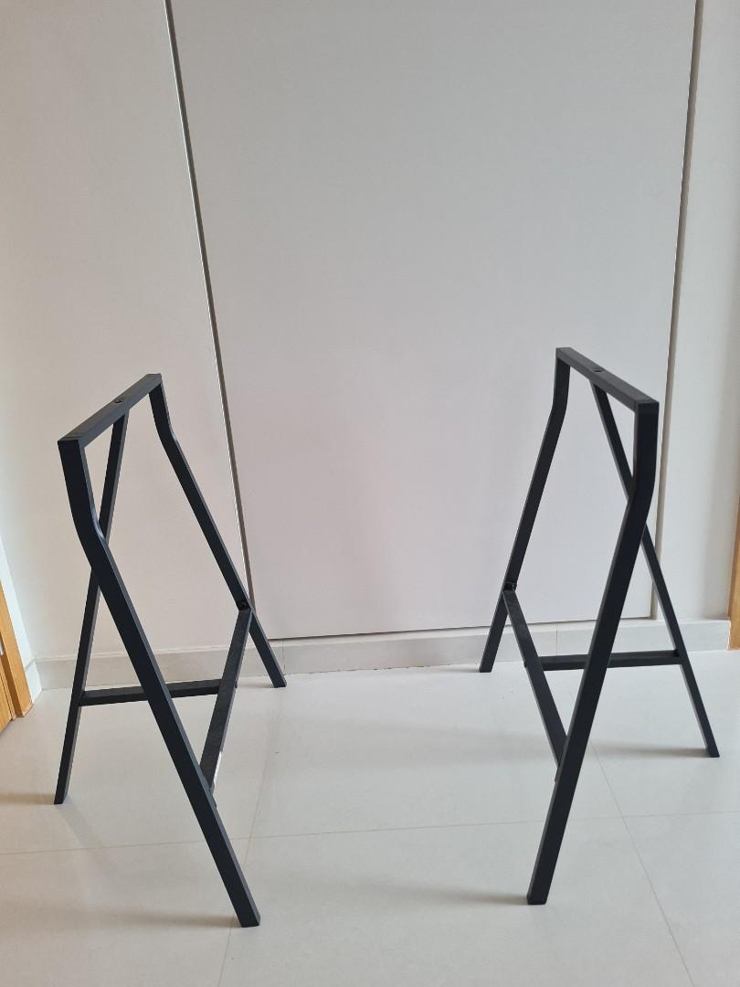 Ikea Table Legs Trestle, Furniture & Home Living, Furniture, Tables ...
