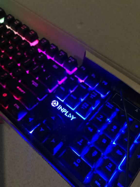 INPLAY STX360 RGB Keyboard NO MOUSE, Computers & Tech, Parts ...