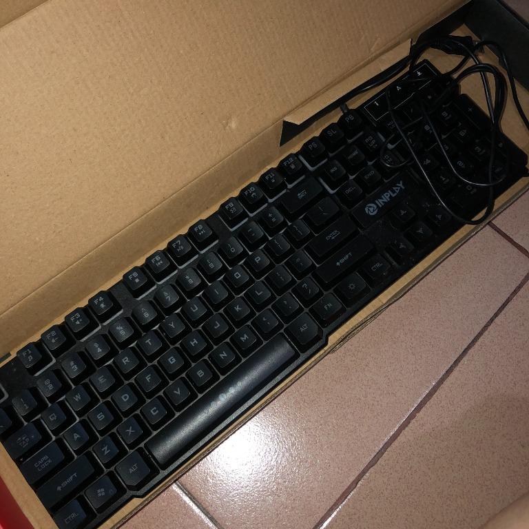 INPLAY STX360 RGB Keyboard NO MOUSE, Computers & Tech, Parts ...