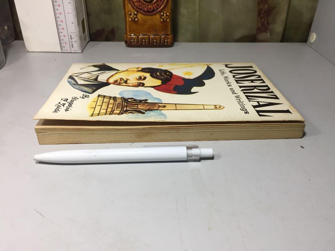 Jose Rizal Life, Works and Writings by Gregorio Zaide 1992, Hobbies ...
