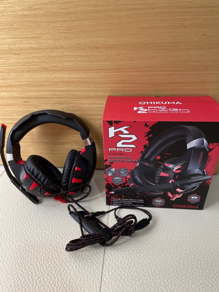 K2 pro professional gaming headset, Audio, Headphones & Headsets on ...