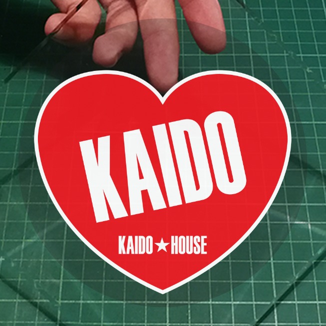 KAIDO HOUSE - Static Cling Car Decals . 11cm diameter . Free Normal ...