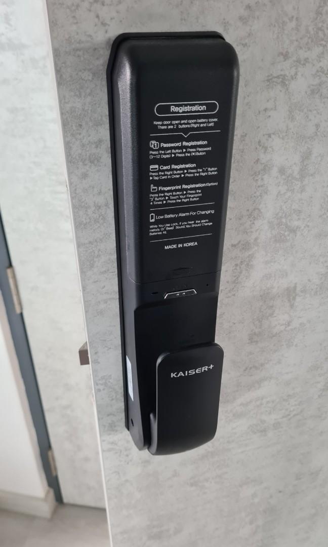Kaiser+ Digital Door Lock for Main Door and Gate, Furniture & Home ...