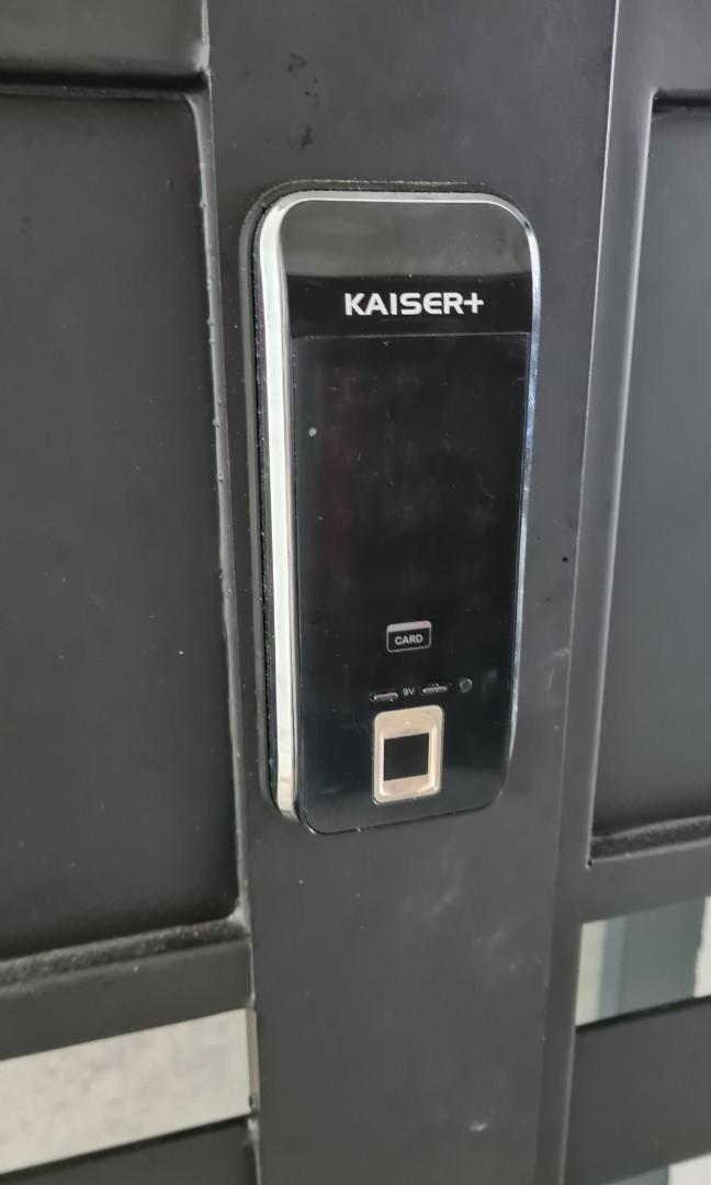 Kaiser+ Digital Door Lock for Main Door and Gate, Furniture & Home ...