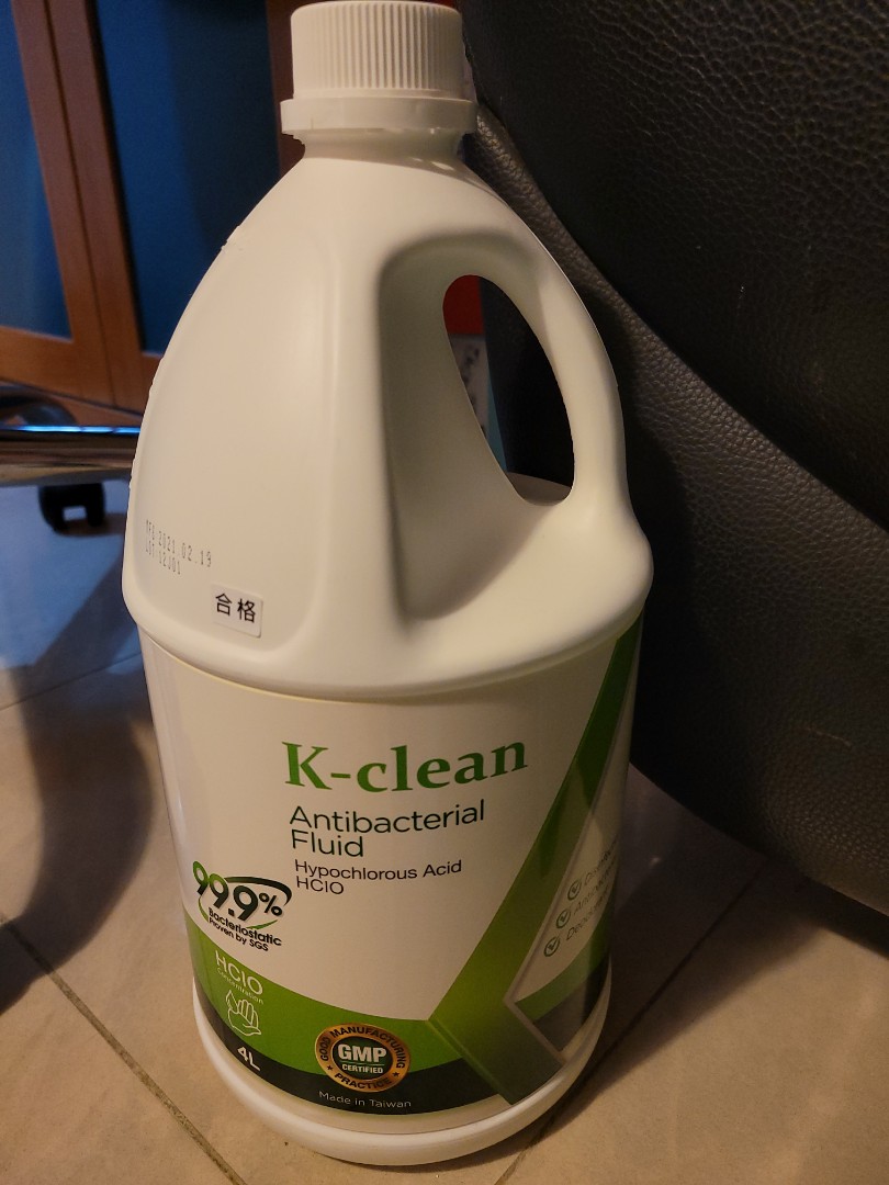 K-clean Antibacterial 4L 全方位抗菌液 4L, 其他, 其他 - Carousell