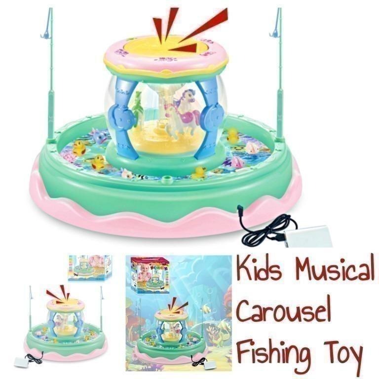 Kids Musical Carousel Fishing Toy, Hobbies & Toys, Toys & Games on ...