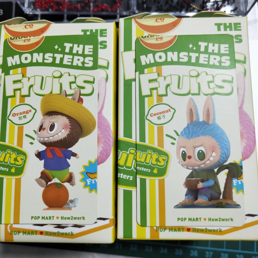 Labubu Fruit Coconut & Orange, Hobbies & Toys, Toys & Games on Carousell