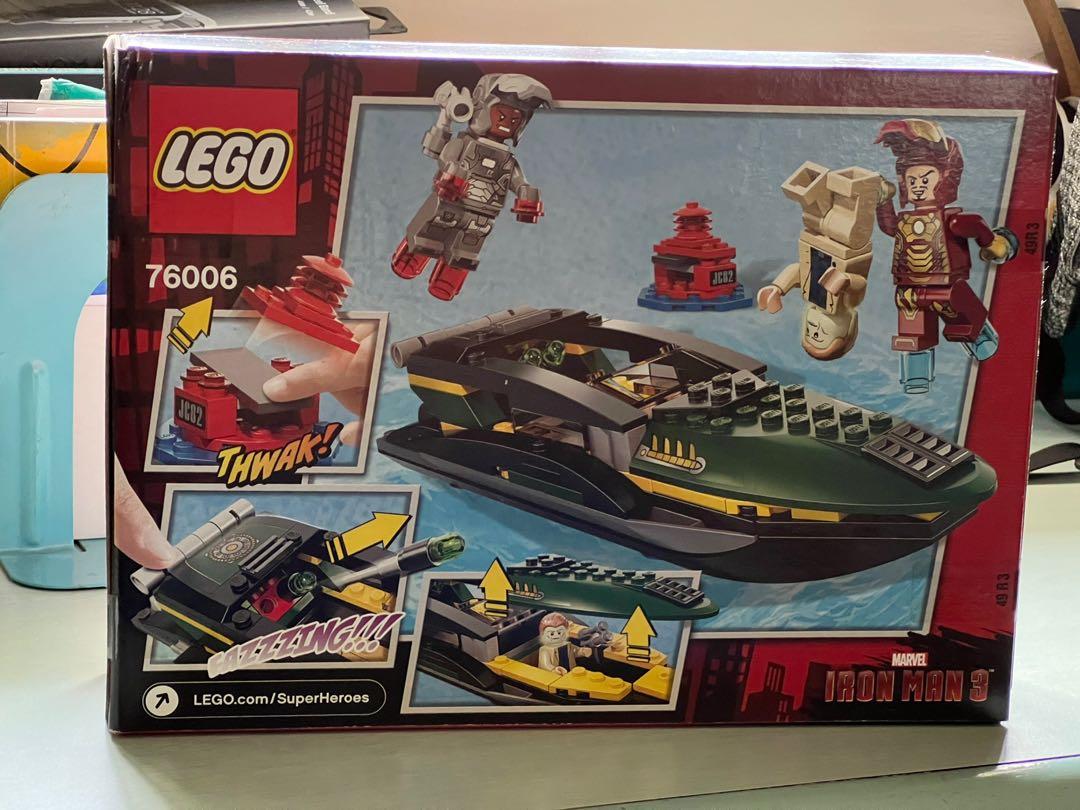Lego 76006 Iron Man Extremis Sea Port Battle, Hobbies & Toys, Toys ...