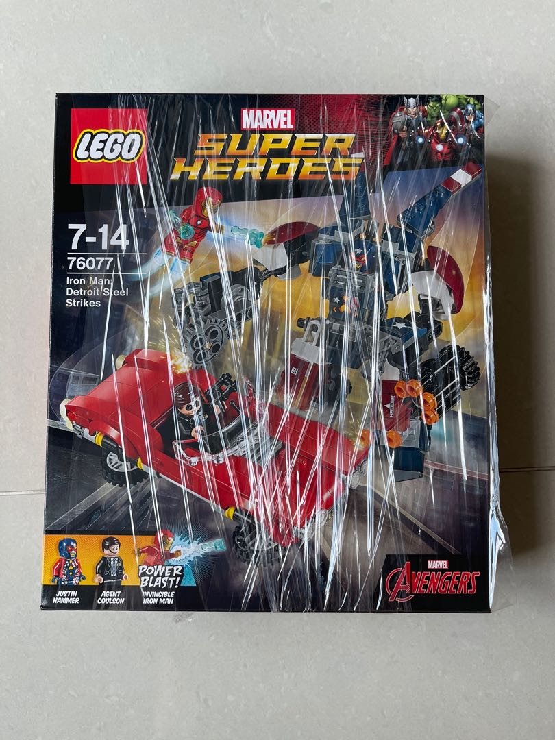 Lego 76077 Iron Man Detroit Steel Strikes, Hobbies & Toys, Toys & Games ...