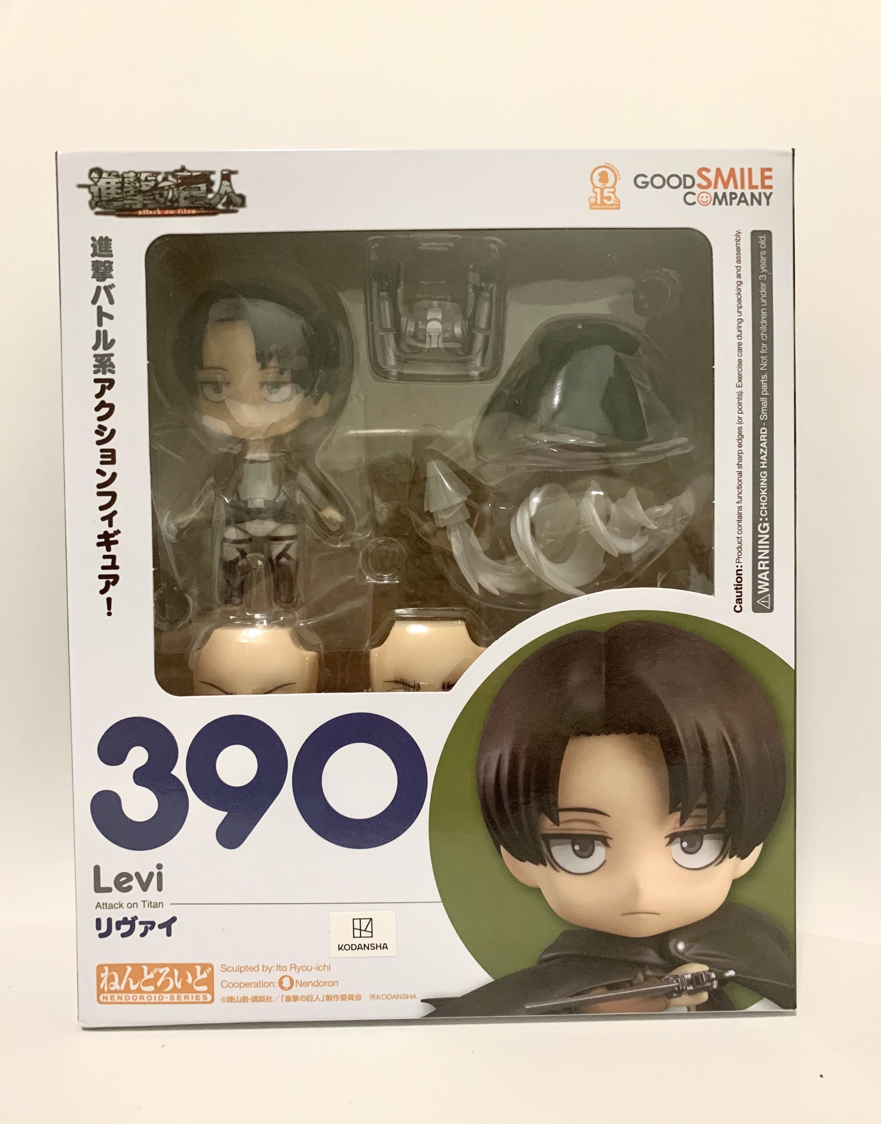 levi nendoroid 390 (attack on titan aot shingeki no kyojin), Hobbies ...