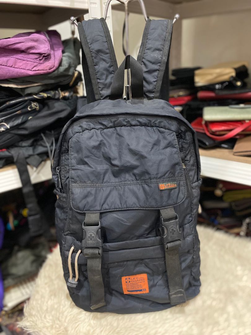 Lifeguard Mens Backpack, Men's Fashion, Bags, Backpacks on Carousell
