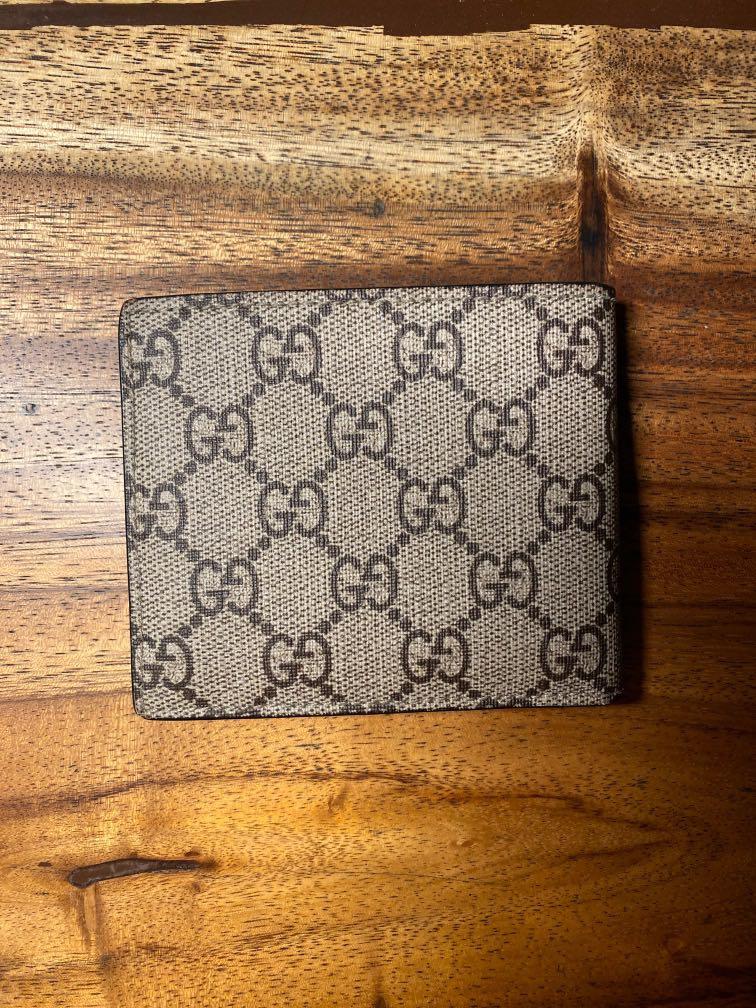 Limited Edition Gucci Tiger Print GG Supreme Bifold Waller, Luxury ...
