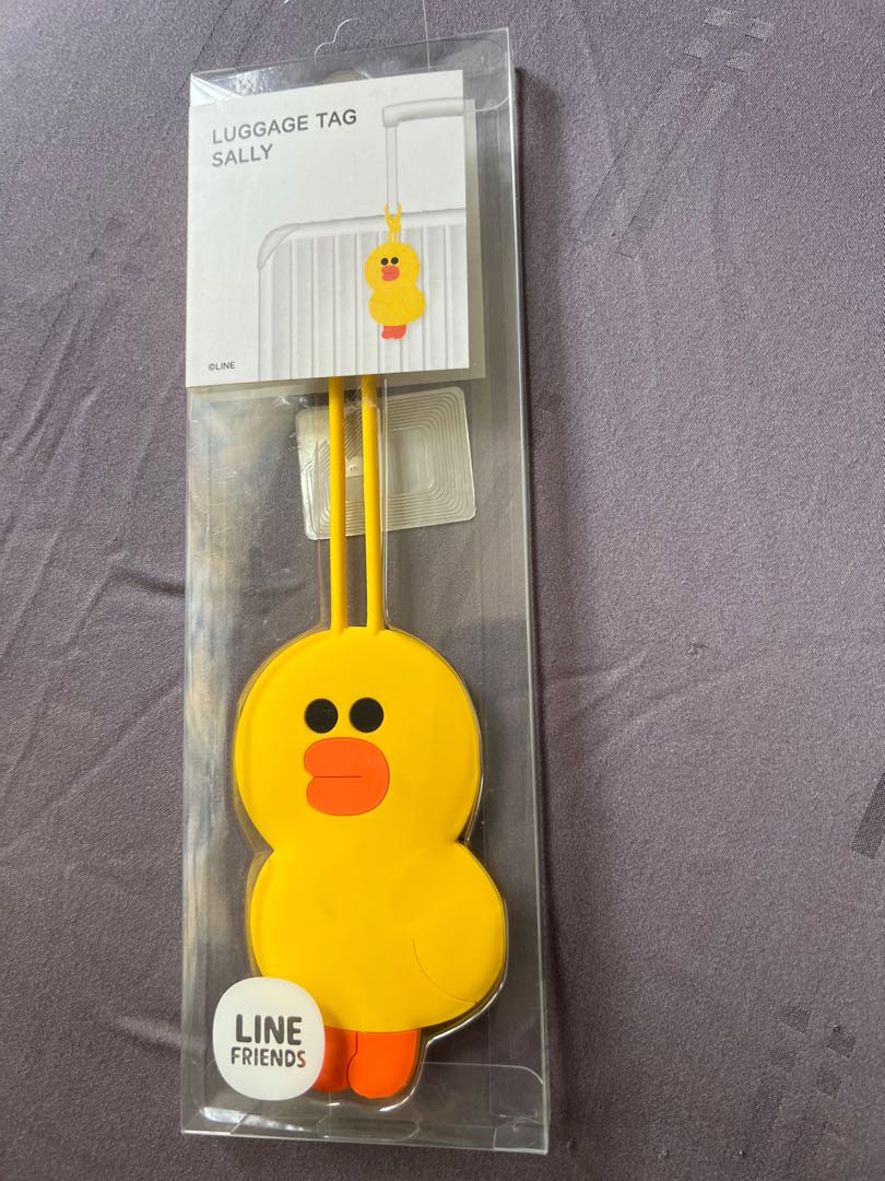 Line Friends Sally Luggage Tag, Hobbies & Toys, Travel, Travel ...