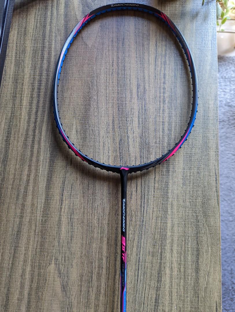 Li-Ning Turbo Charging 9II TF Badminton Racket, Sports Equipment ...