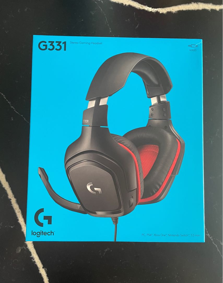 Logitech G331 Wired Gaming Over-Ear Headset, Audio, Headphones & Headsets on Carousell