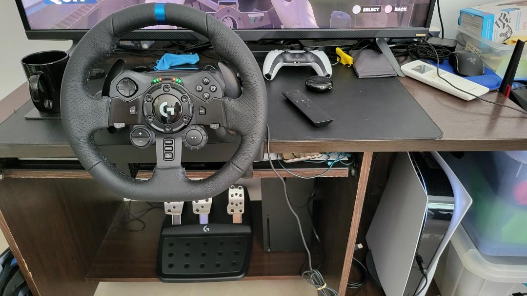 Logitech G923 PS5/PS4/PC Wheel with Box, Video Gaming, Gaming ...