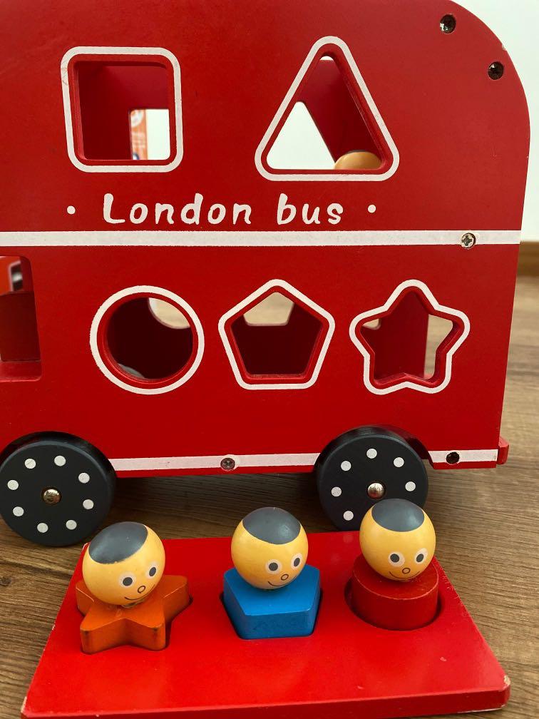 London bus shape sorter, Hobbies & Toys, Toys & Games on Carousell