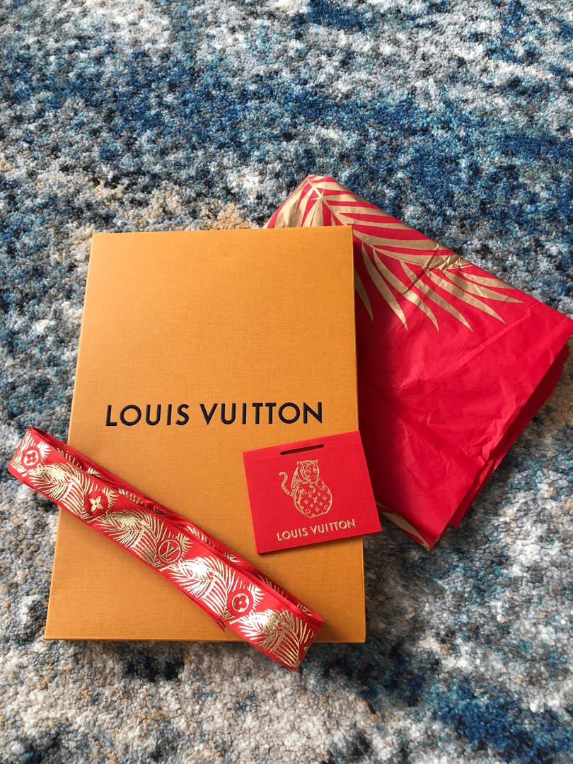 LV paper box, Luxury, Accessories on Carousell