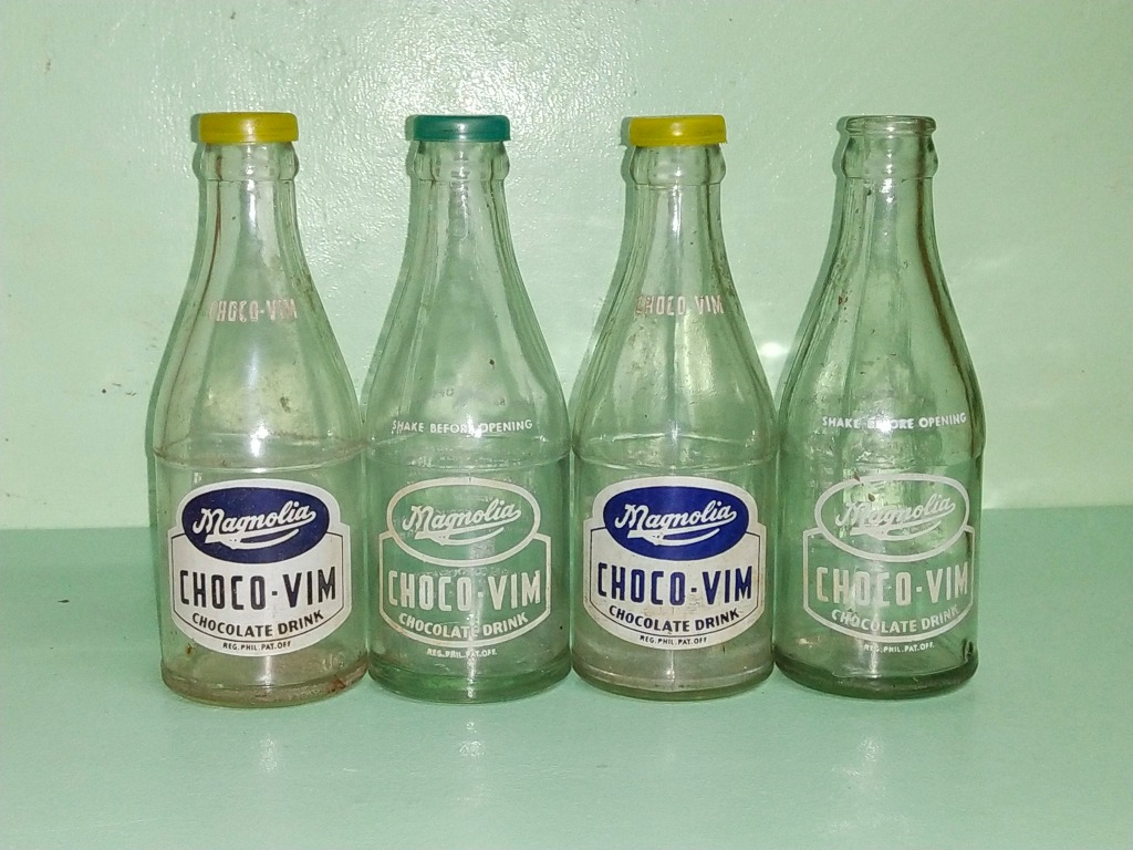 Magnolia Choco Vim Vintage Bottle Set, Hobbies & Toys, Memorabilia ...
