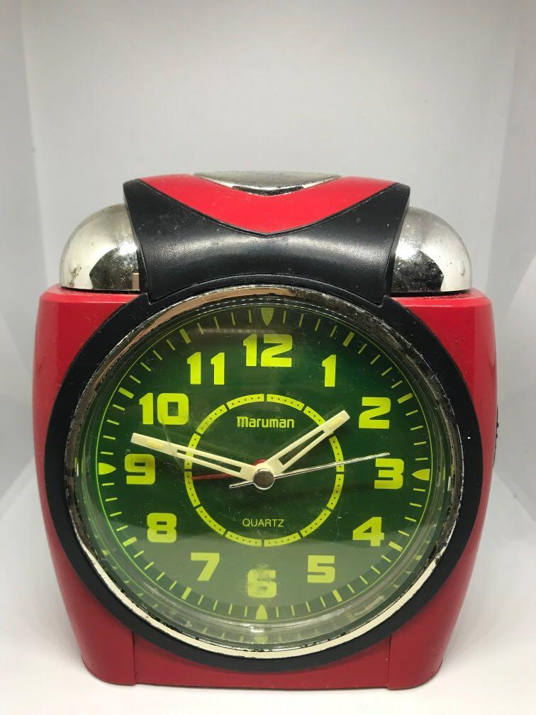 Maruman Quartz Japan Table Clock, Furniture & Home Living, Home Decor ...