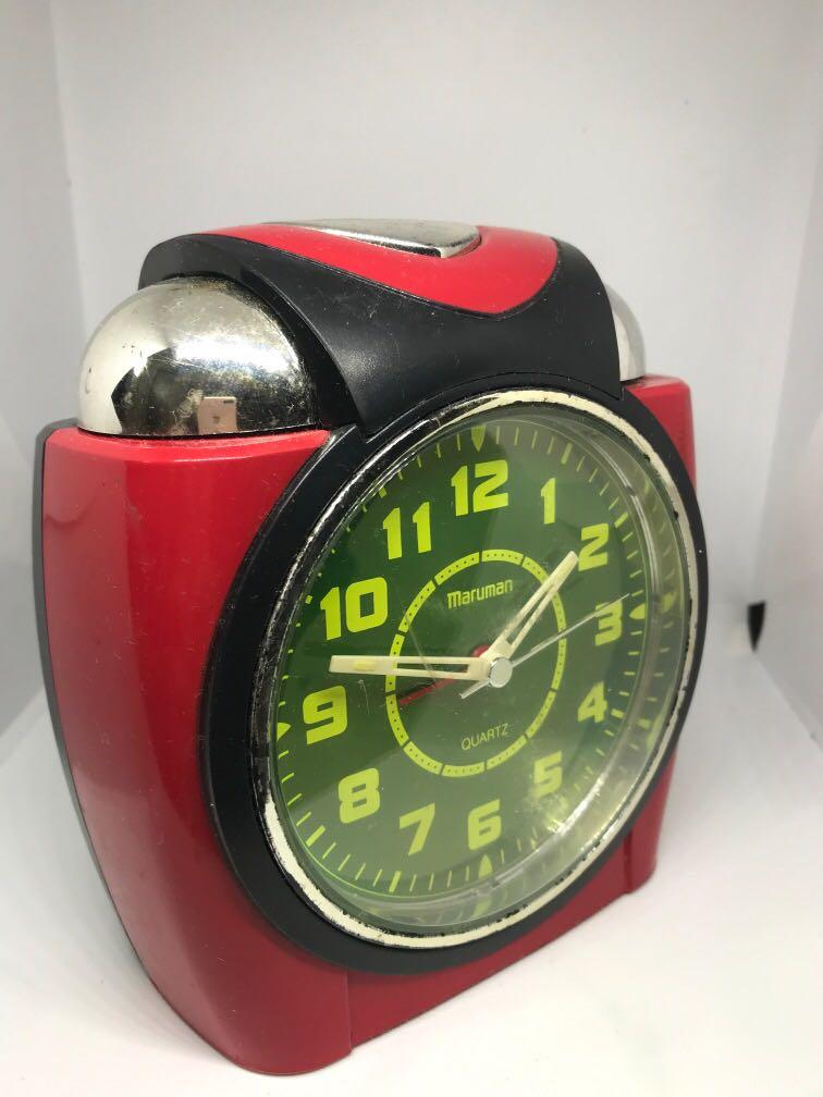 Maruman Quartz Japan Table Clock, Furniture & Home Living, Home Decor ...