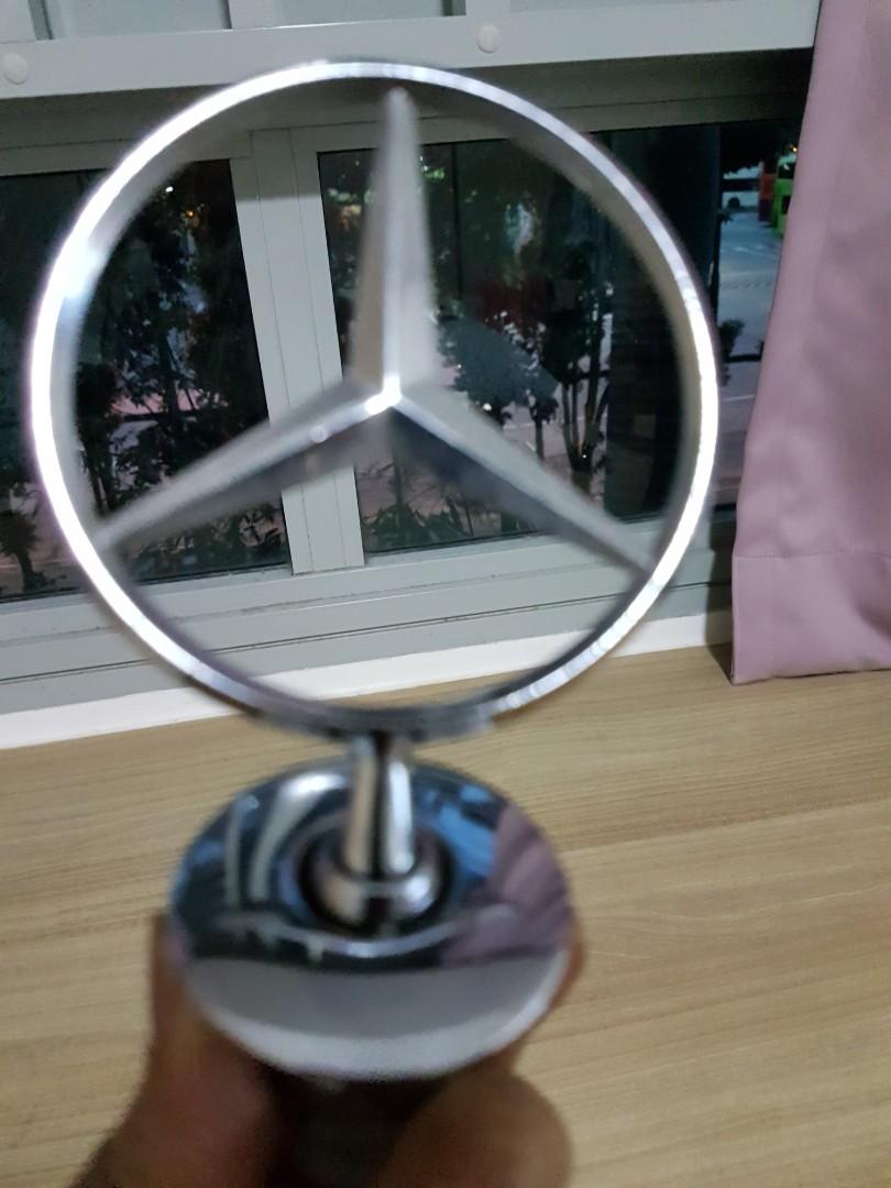 Mercedes Benz standing emblem logo, Car Accessories, Accessories on ...