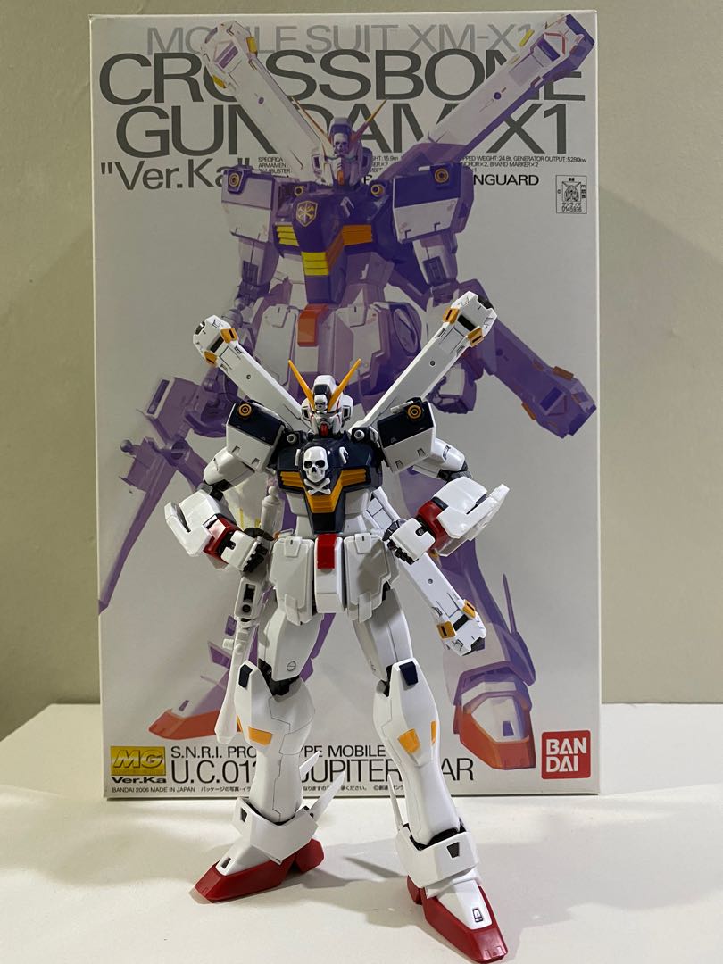MG Crossbone Gundam Ver.Ka Ver Ka VerKa Bandai, Hobbies & Toys ...