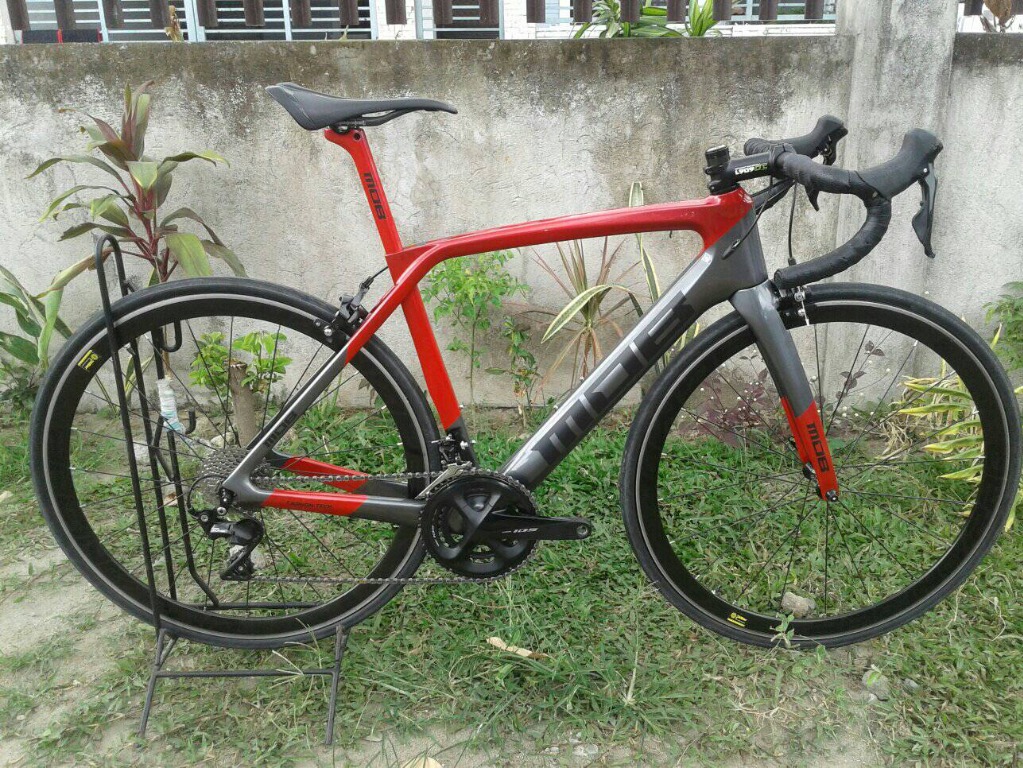 MOB Pro RC8 Crimson red 47 Road bike for sale, Sports Equipment ...