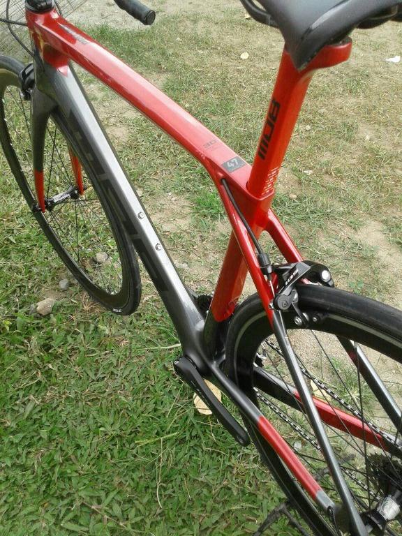 MOB Pro RC8 Crimson red 47 Road bike for sale, Sports Equipment ...