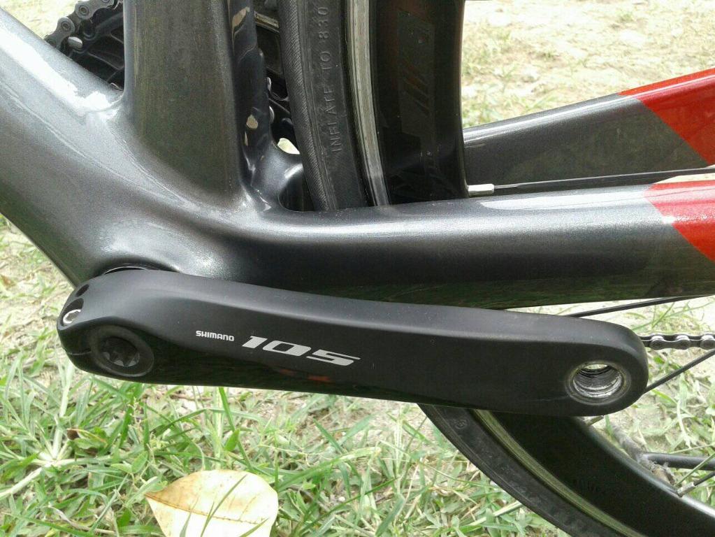 MOB Pro RC8 Crimson red 47 Road bike for sale, Sports Equipment ...