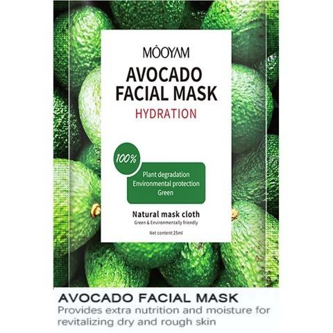 Mooyam Facial Sheet Masks - Biodegradable Environmentally Friendly ...