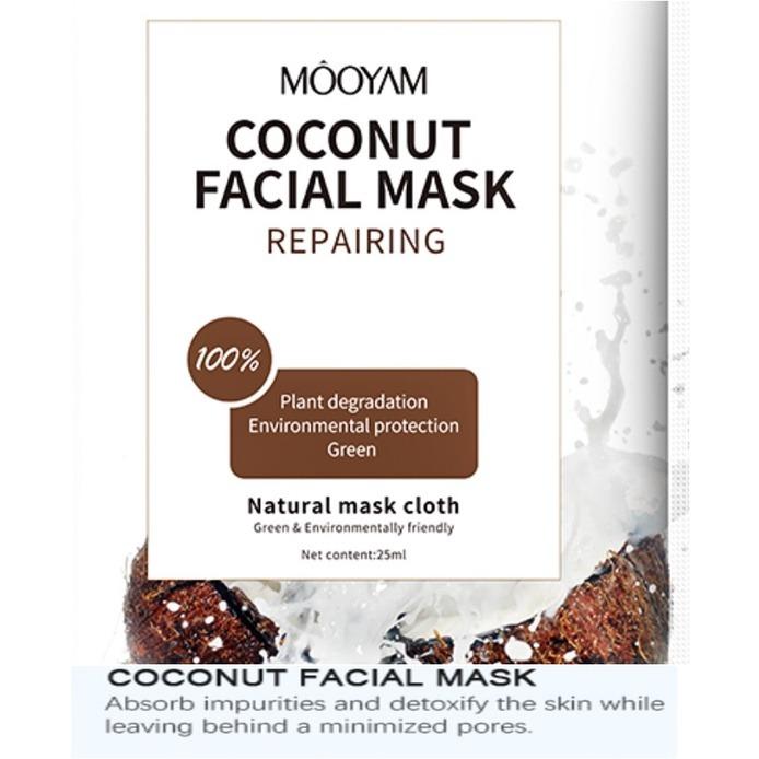 Mooyam Facial Sheet Masks - Biodegradable Environmentally Friendly ...