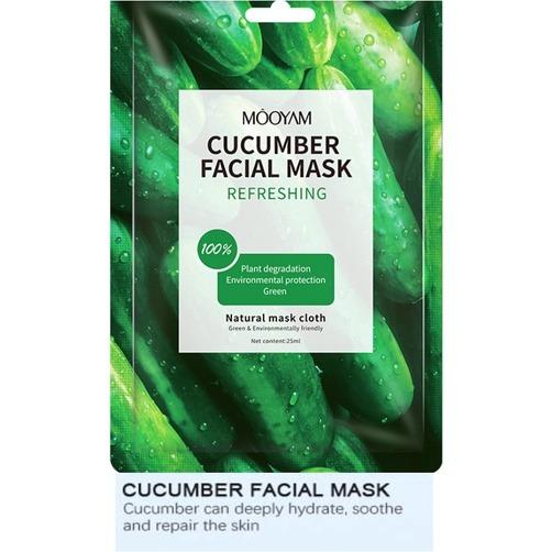 Mooyam Facial Sheet Masks - Biodegradable Environmentally Friendly ...