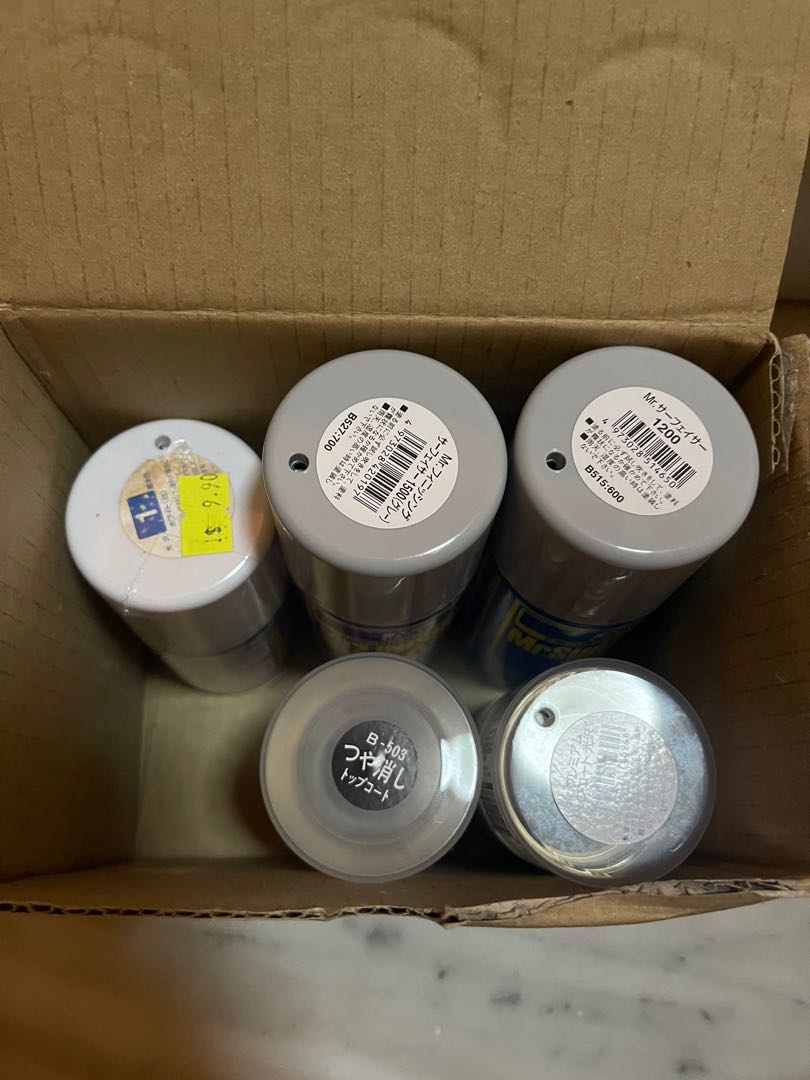 Mr.Color Spray Can and Mr.Hobby Spray Can, Hobbies & Toys, Stationery ...