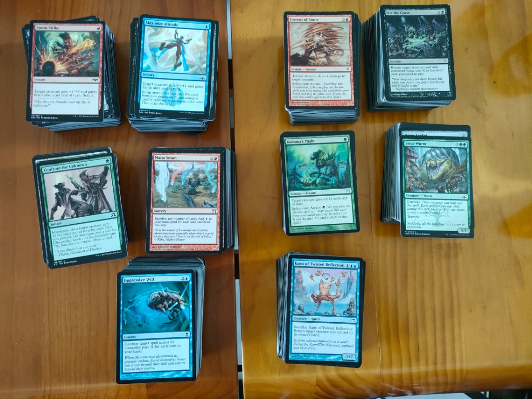 Mtg Bulk 1000 cards, Hobbies & Toys, Toys & Games on Carousell