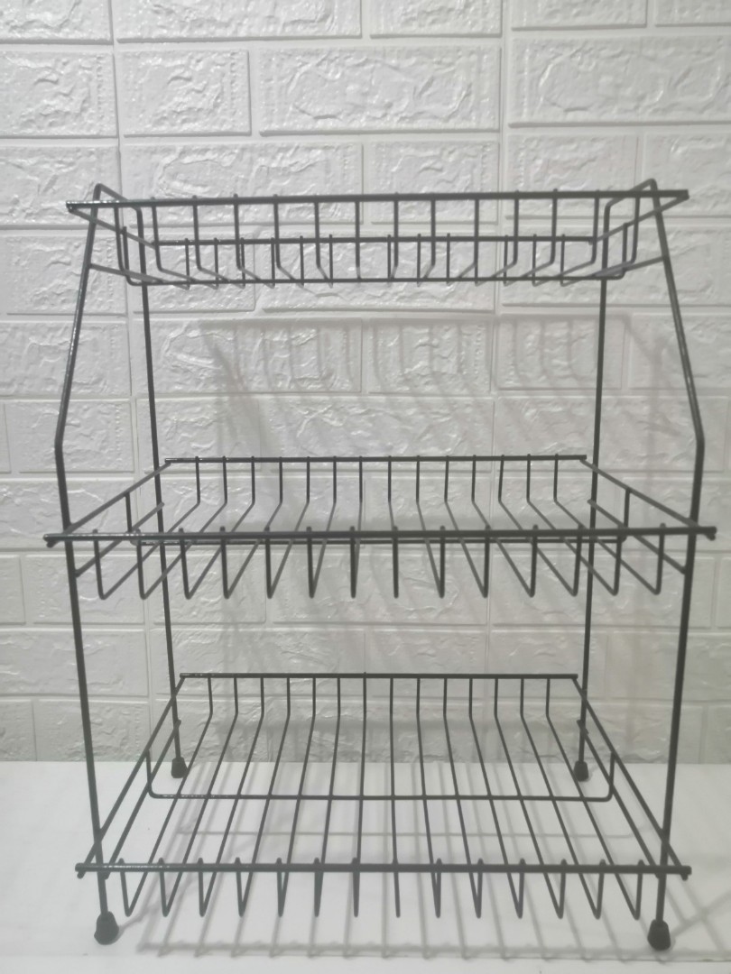 Multi-purpose Storage Rack (3-tier), Furniture & Home Living, Furniture ...